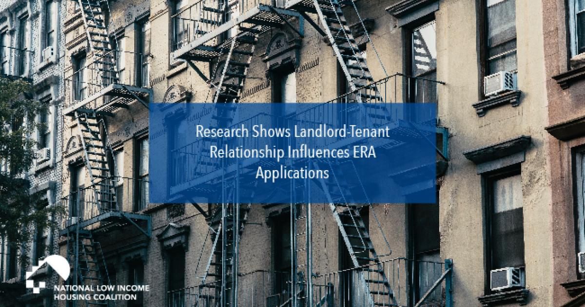 Research Shows Landlord Tenant Relationship Influences Era Applications